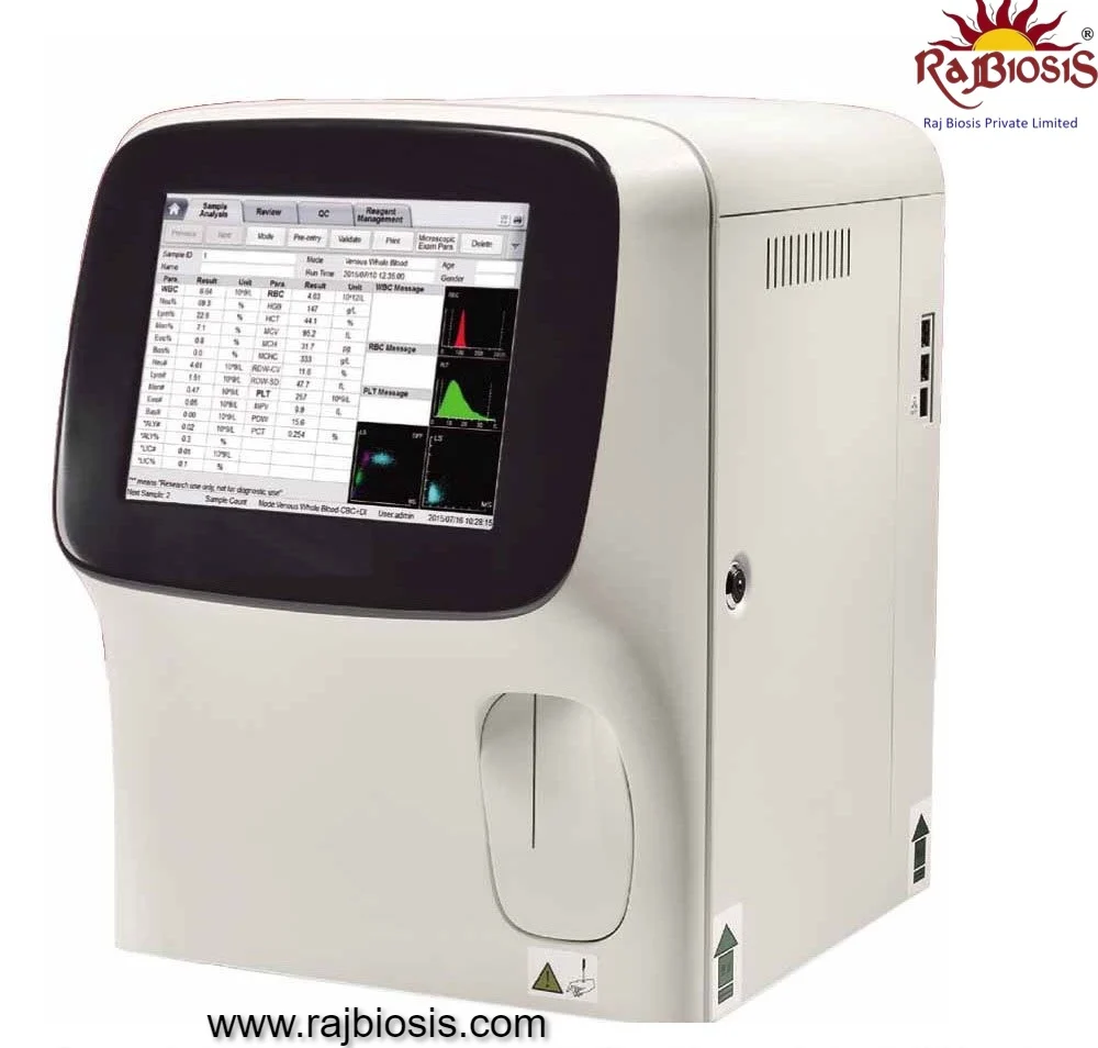 Automatic Hematology Analyzer 3-Part Eurocount Plus Cell Counter for Hospital